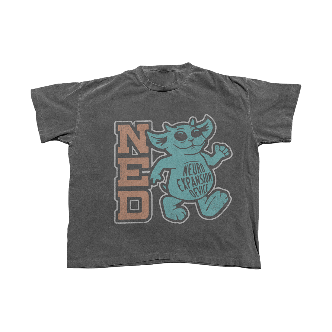 NEURO EXPANSION GREY T-SHIRT | NED – Warner Music Australasia Store