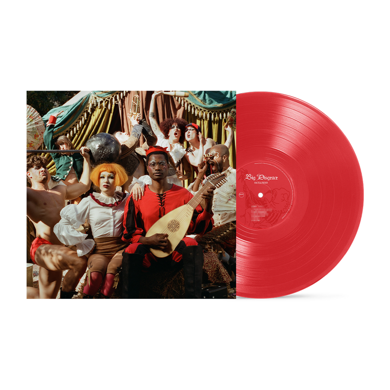 Big Disgrace Neon Coral Vinyl | Haute & Freddy – Warner Music ...