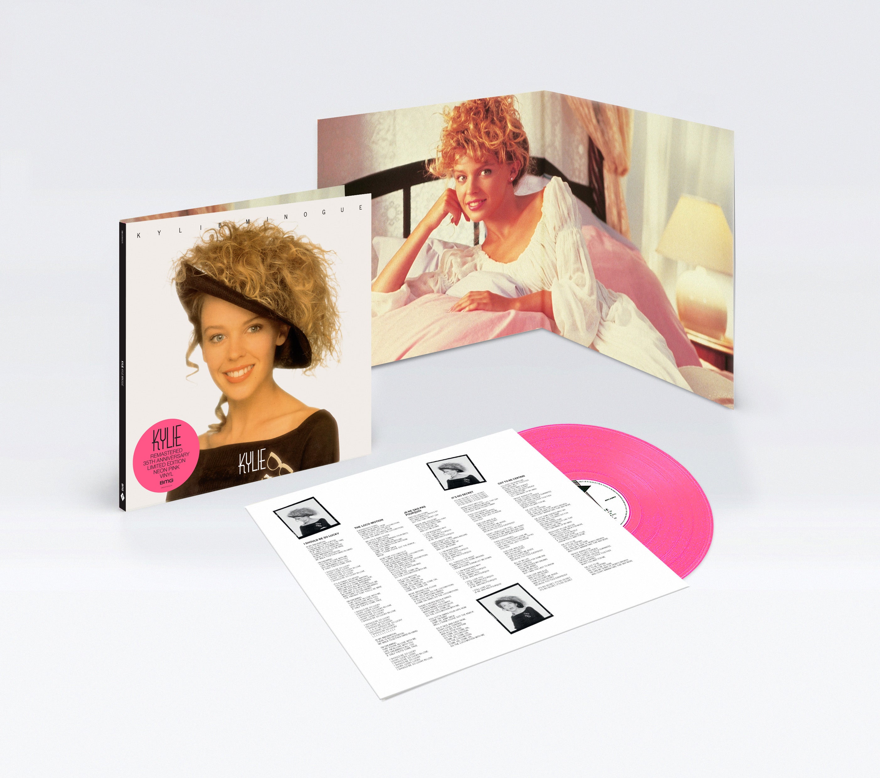 Kylie (1988) 35th Anniversary Neon Pink Limited Edition Vinyl – Warner ...