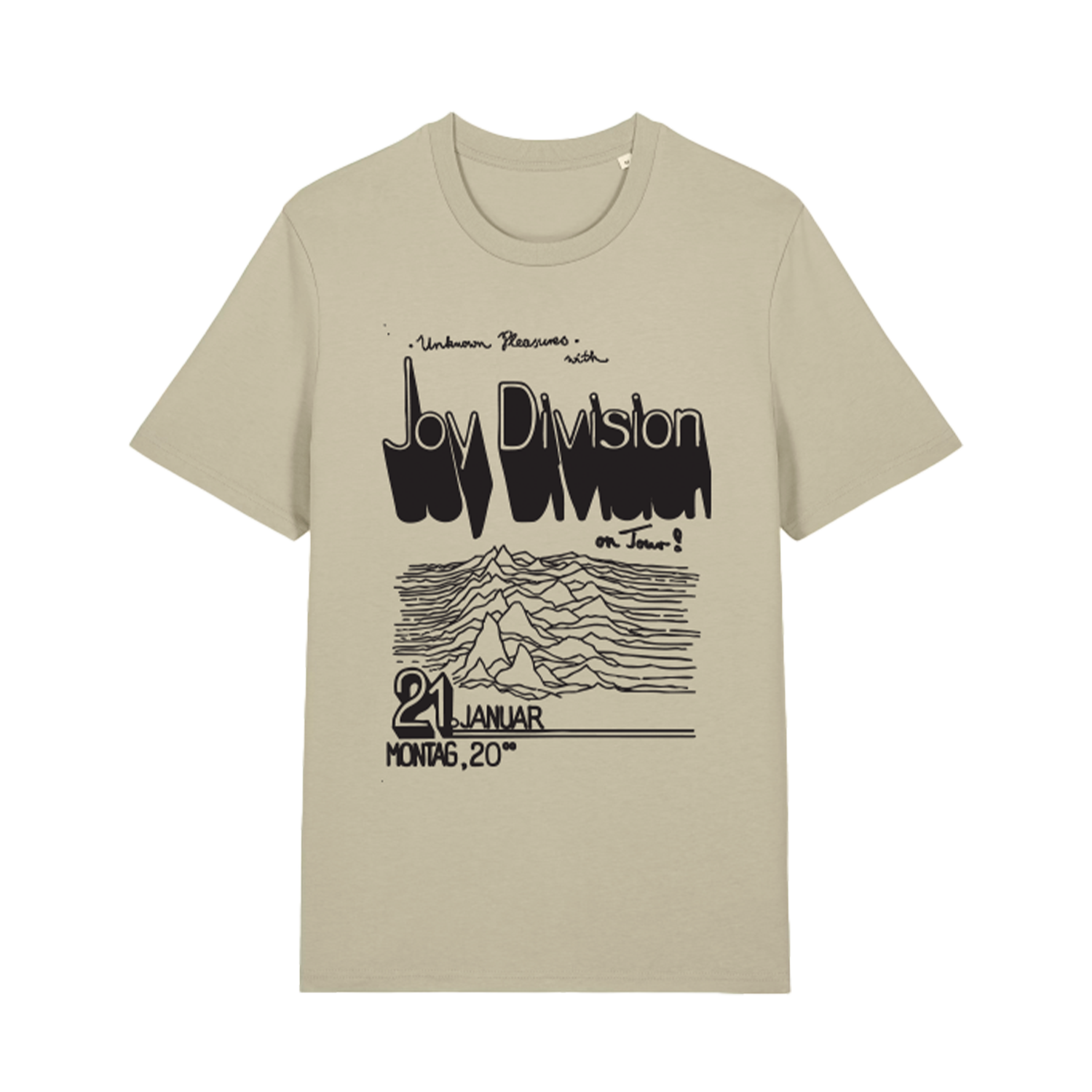 Joy Division On Tour! T-Shirt | Joy Division – Warner Music Australasia ...