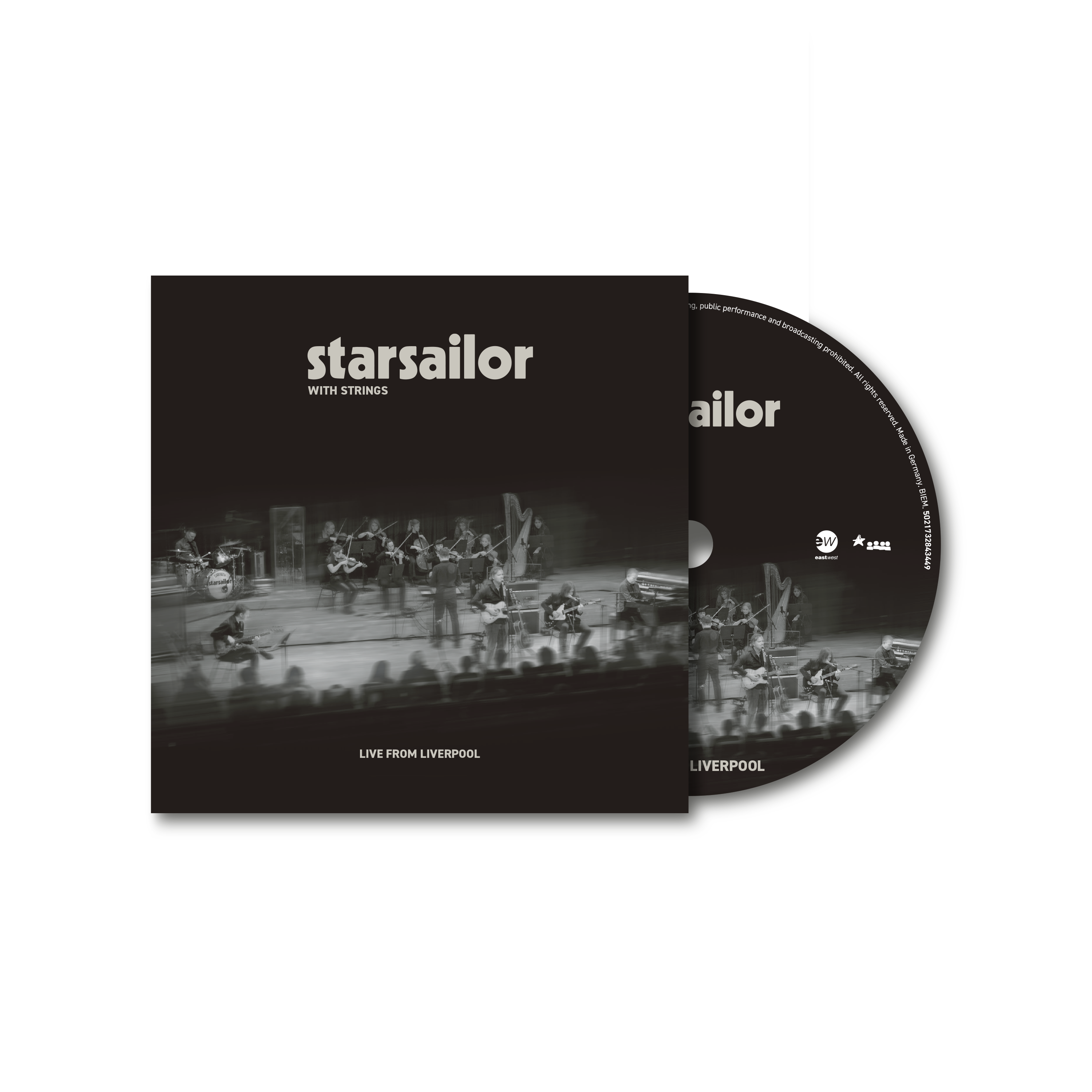 Starsailor with Strings – Live from Liverpool (CD) | Starsailor ...