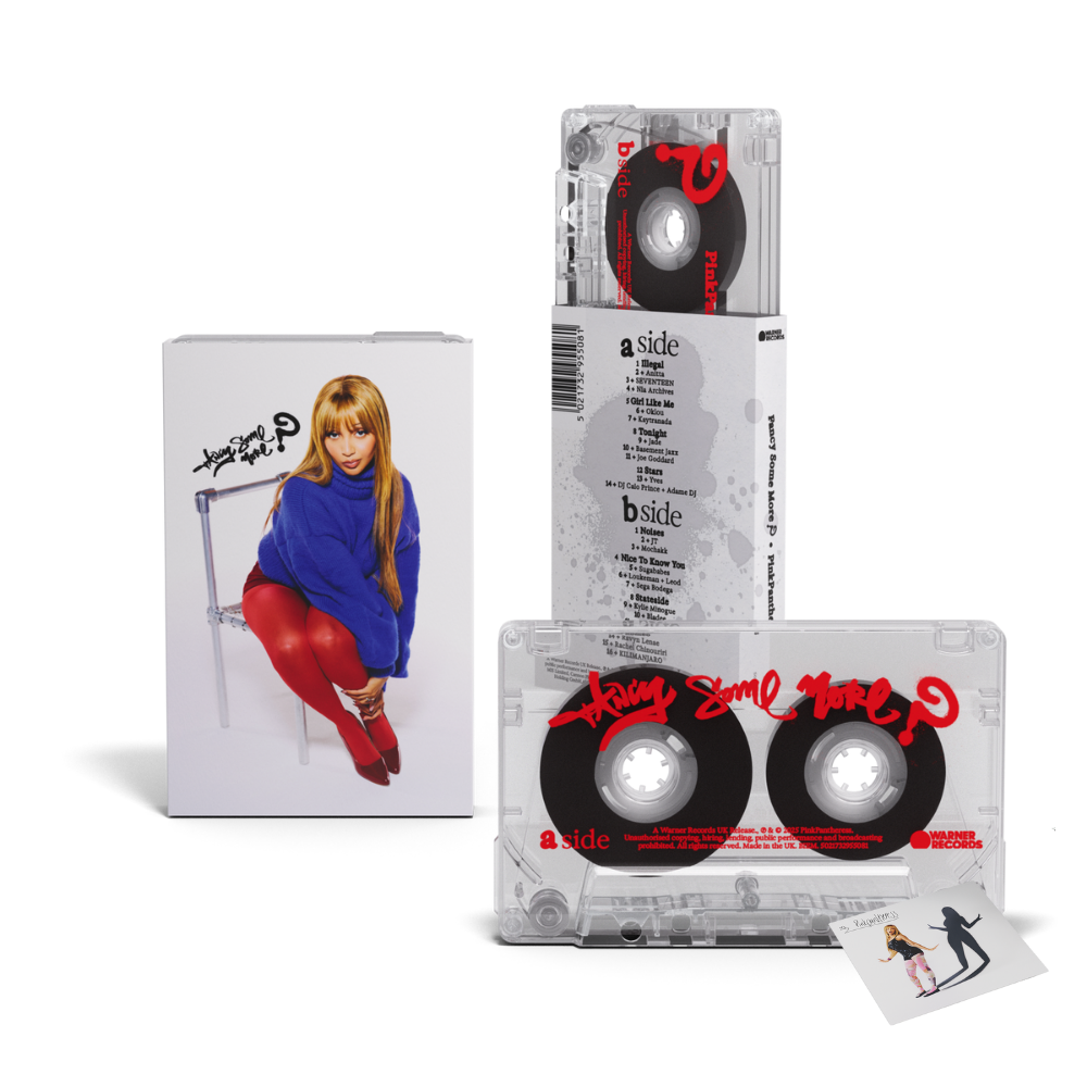 'Fancy Some More?' Clear & Grey Cassette with Signed Card ...