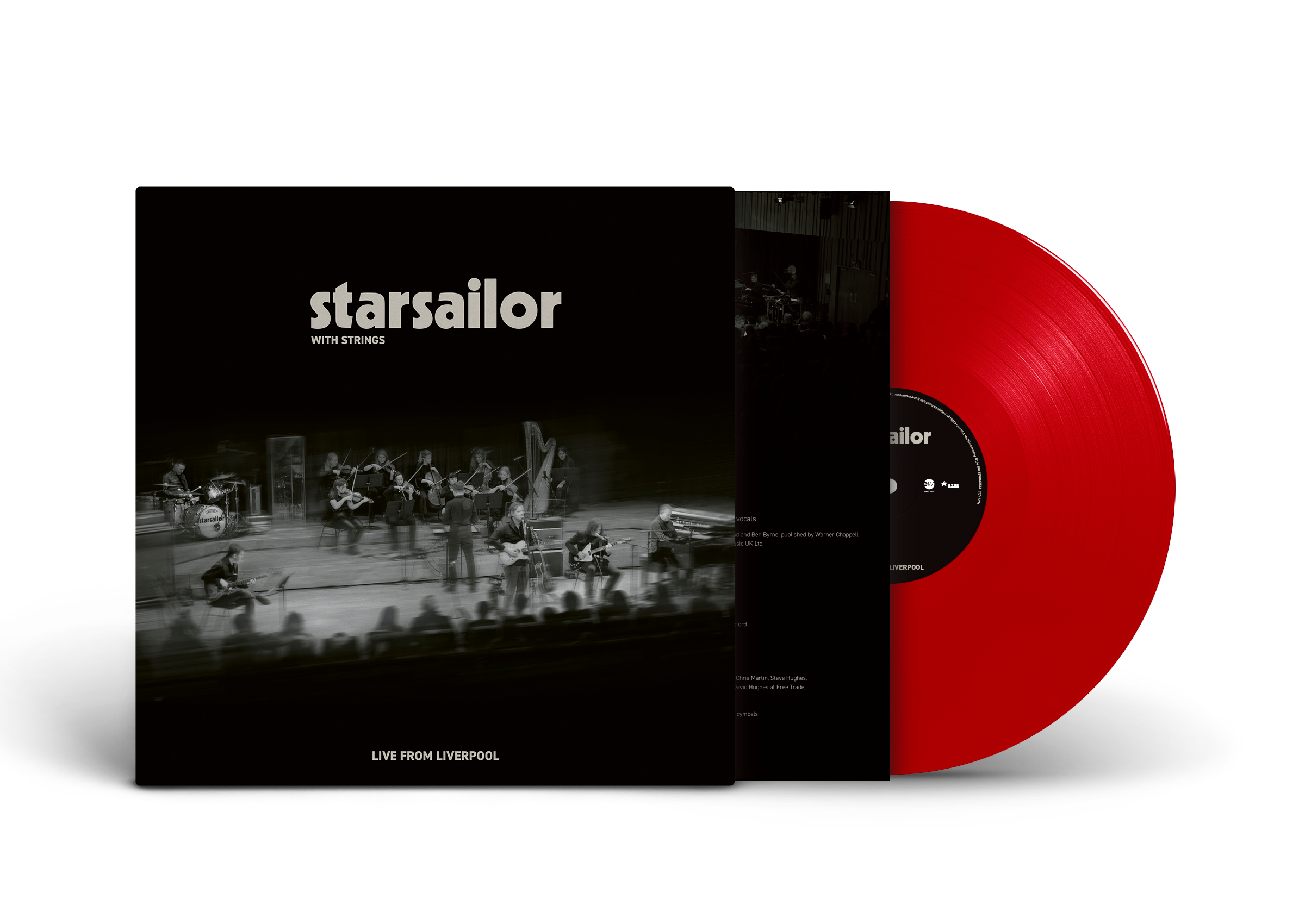 Starsailor with Strings – Live from Liverpool (Recycled Red Vinyl ...