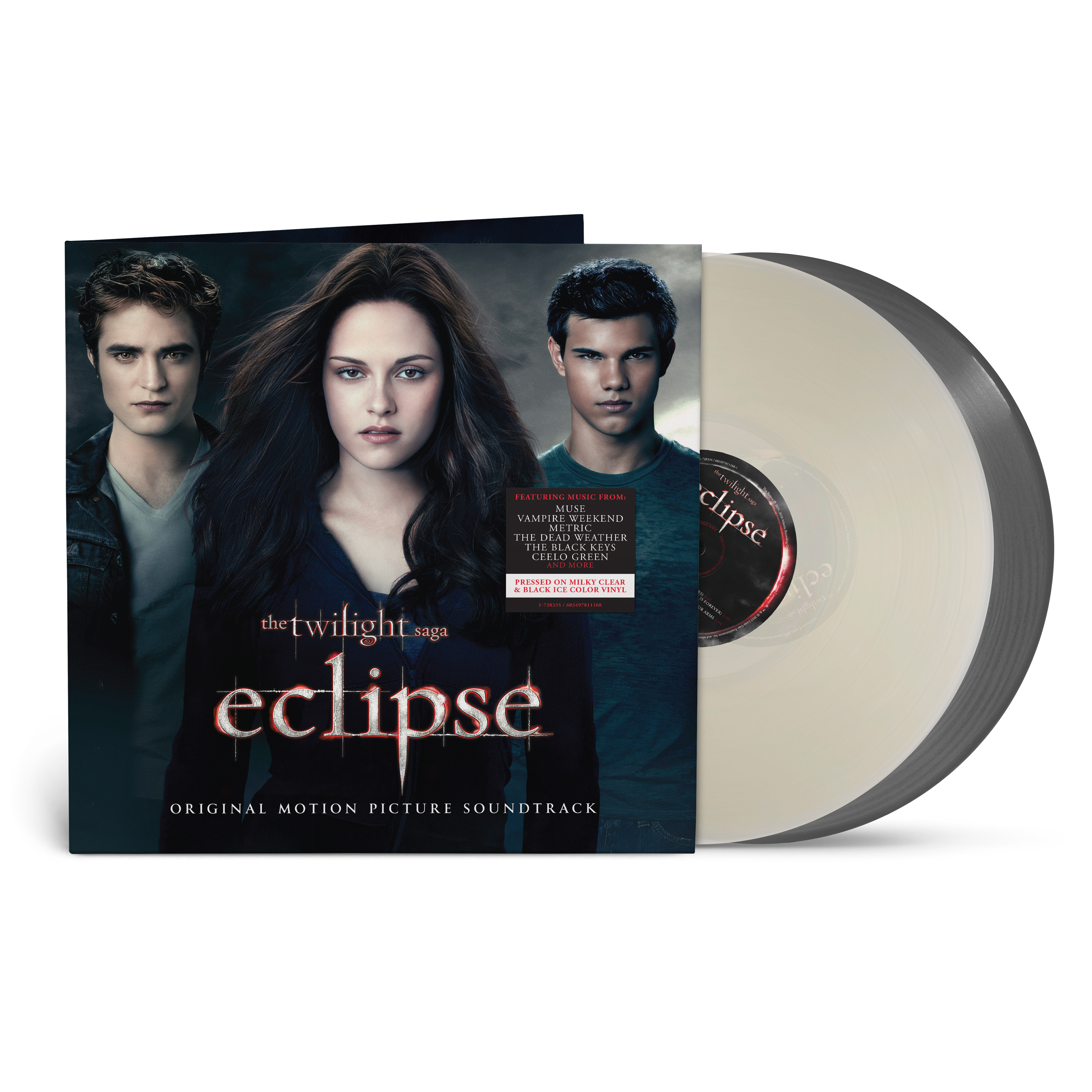 The Twilight Saga: Eclipse (Milky Clear & Black Ice Vinyl) | Twilight ...