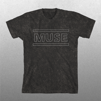 Bleached Out Logo T-Shirt | Muse – Warner Music Australasia Store