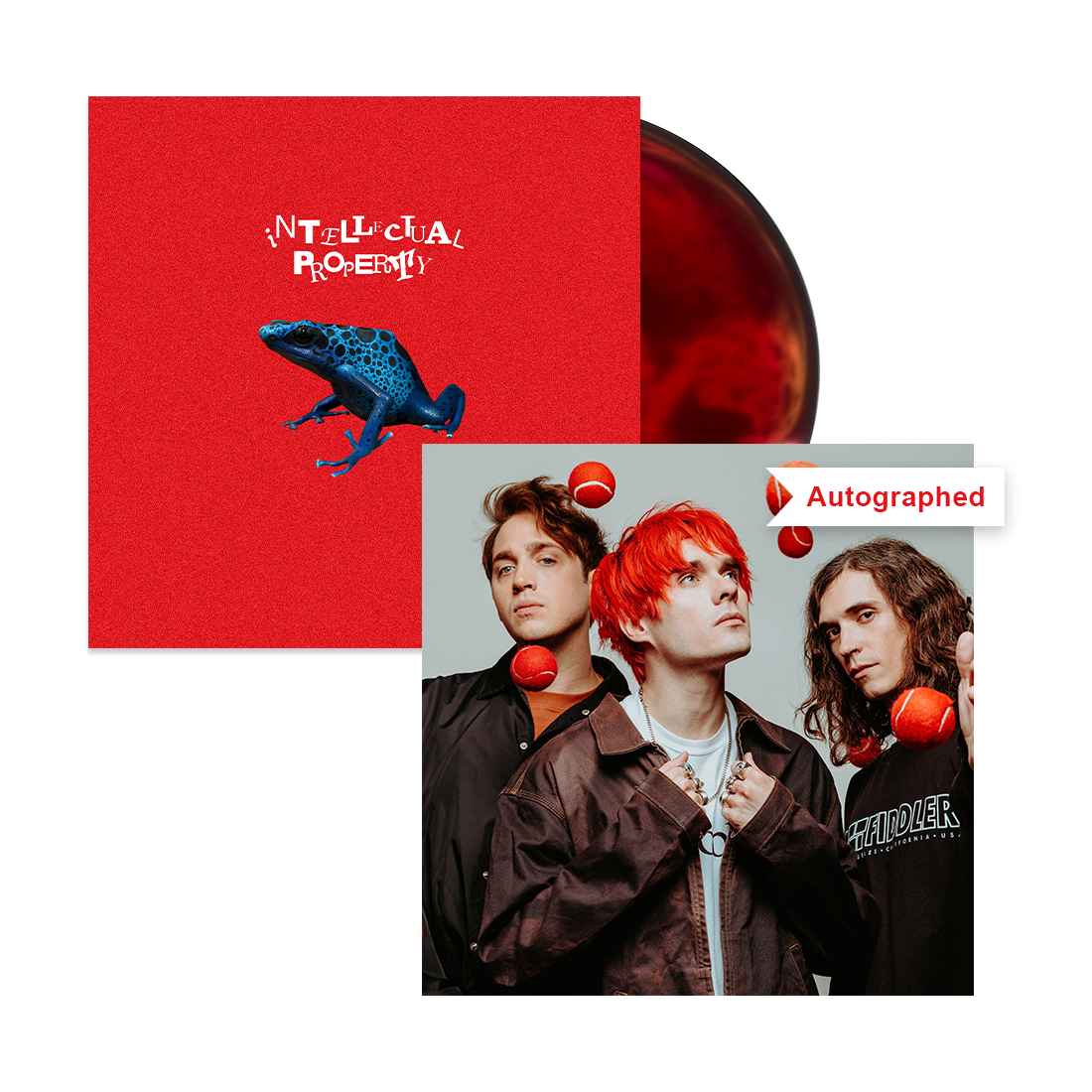 INTELLECTUAL PROPERTY Special Edition CD with Signed Art Card ...